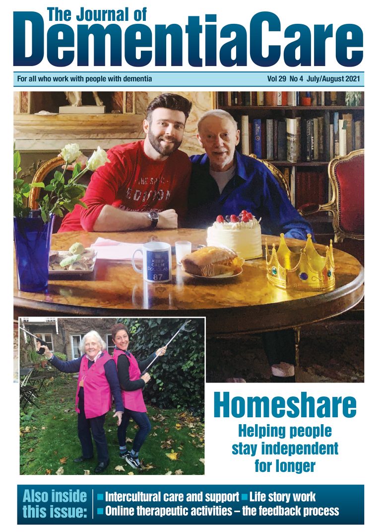 Subscribe – Journal of Dementia Care