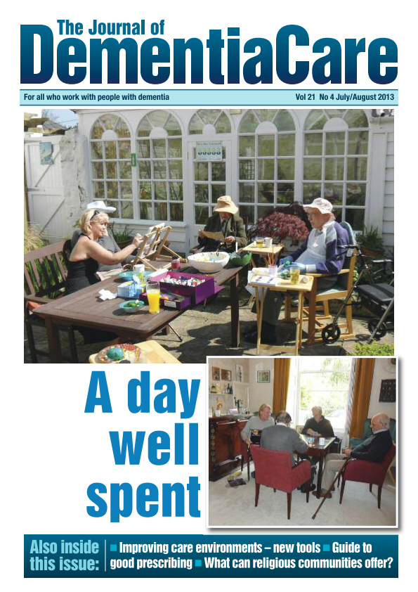 Past Issues – Journal of Dementia Care