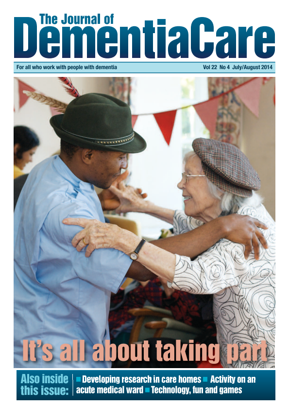 Past Issues – Journal of Dementia Care