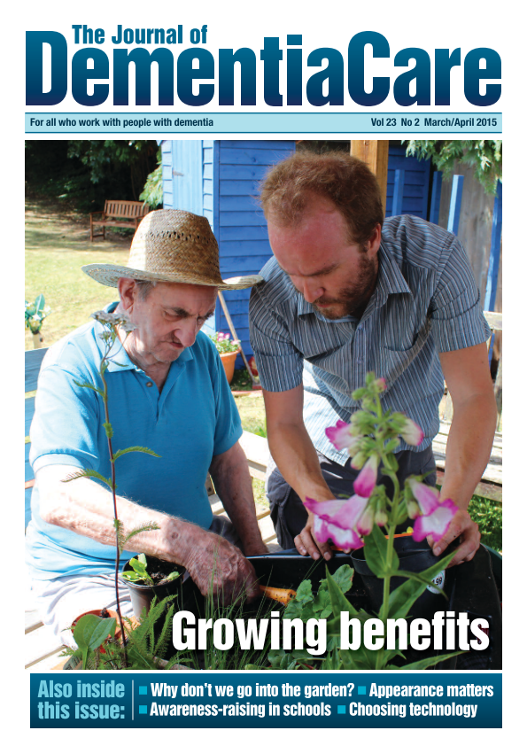 Past Issues – Journal of Dementia Care