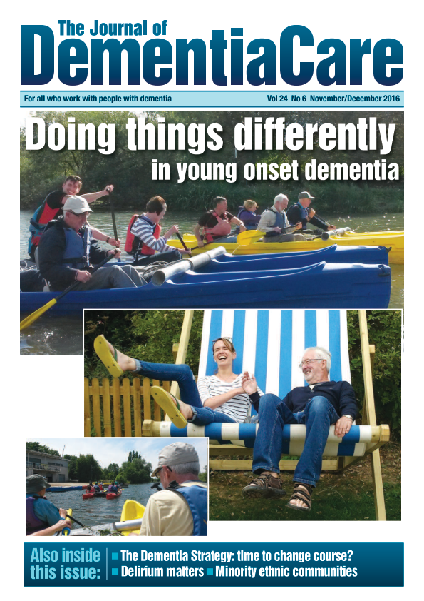 Past Issues – Journal of Dementia Care