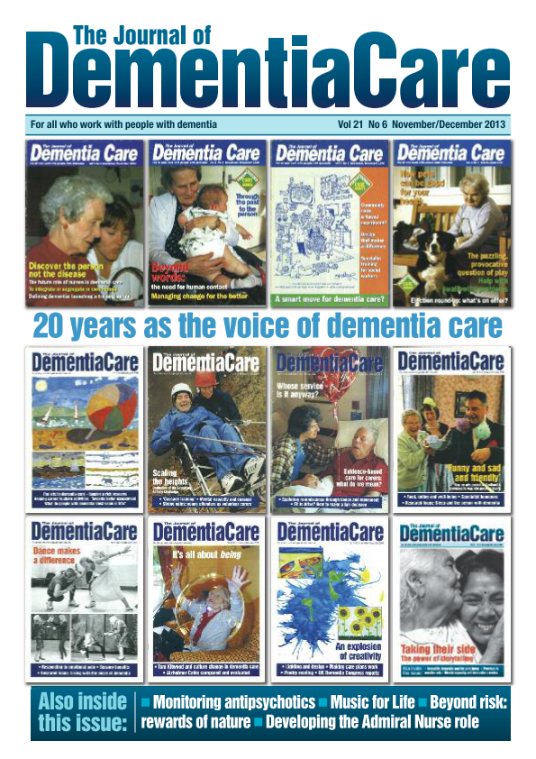 Past Issues – Journal of Dementia Care