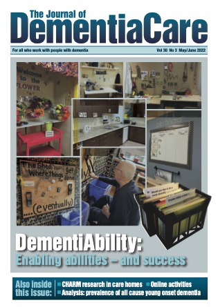 Past Issues – Journal of Dementia Care